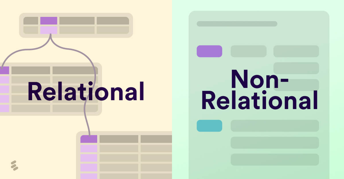Whats The Difference Between A Relational Vs Non Relational Database