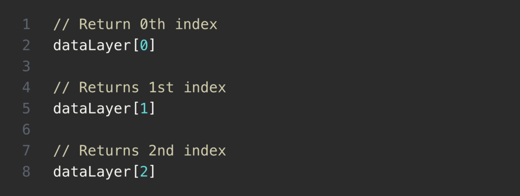 Data layer implementation and examples to get you started